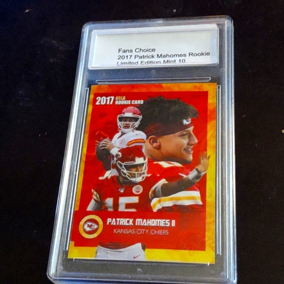 Other | 217 Patrick Mahomes Rookie Limited Edition Gold Mint 10 | Poshmark